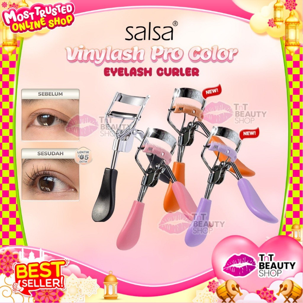 Jual SALSA Vinylash Pro Color Eyelash Curler Penjepit Bulu Mata Jepit ...
