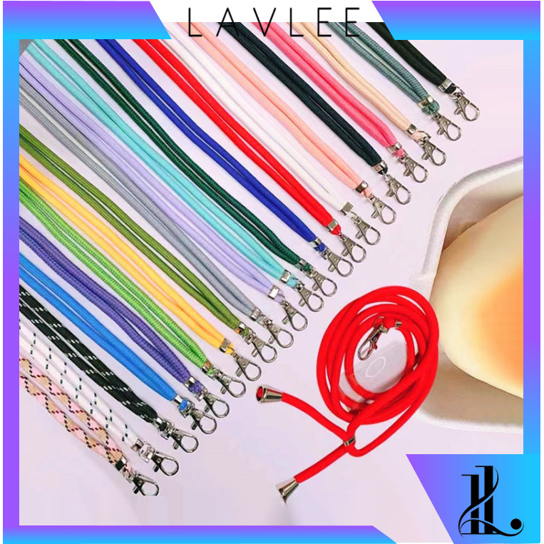 Jual LAVLEE - 6404 Tali Gantungan Hp Motif Polos / Lanyard Hp Tali ...