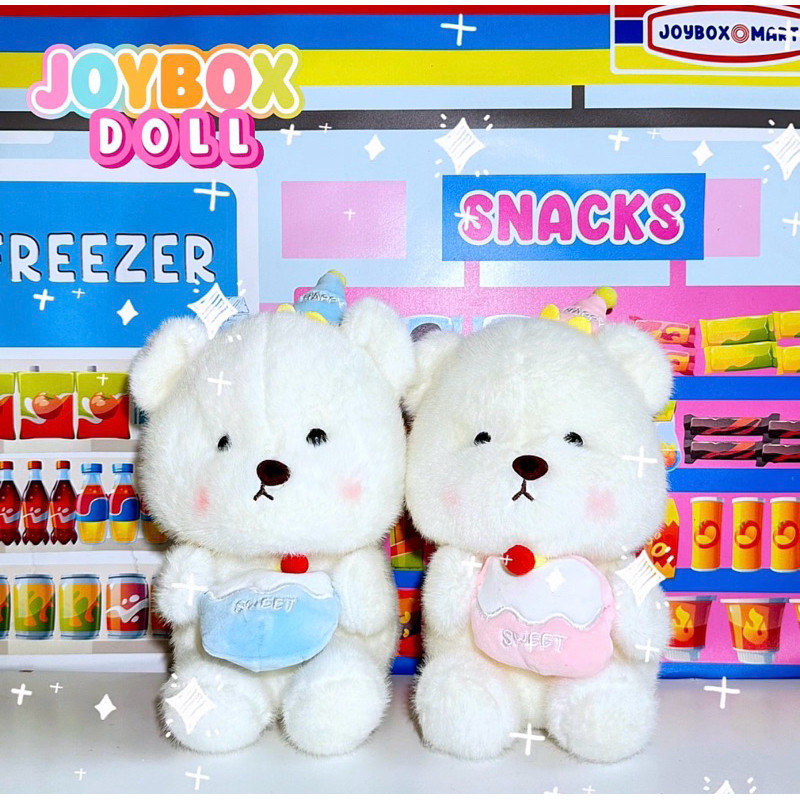Jual JOYBOX DOLL Boneka Ice Bear Plush Toy Mainan Beruang Putih Mewah ...