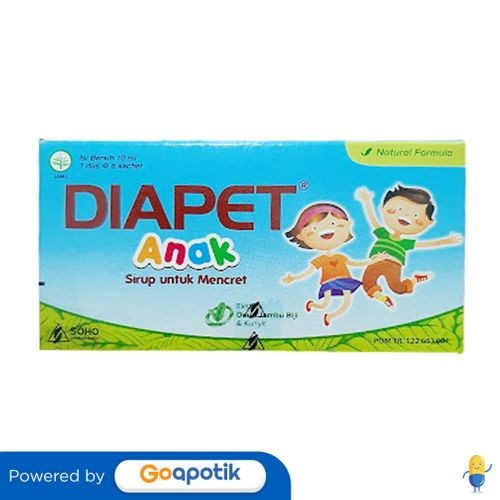 Jual Diapet Anak 10 Ml Box 6 Sachet | Shopee Indonesia