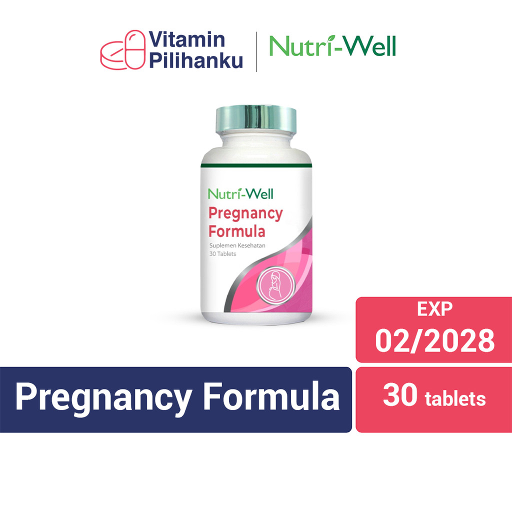Jual Nutriwell Nutri Well Pregnancy Formula Vitamin Ibu Hamil dan ...