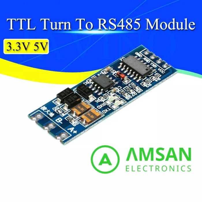Jual TTL to RS485 Arduino DC 3.3V 5V RS 485 to serial port UART ...