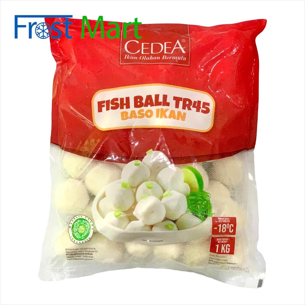 Jual Baso Ikan Cedea TR45 1Kg | Shopee Indonesia