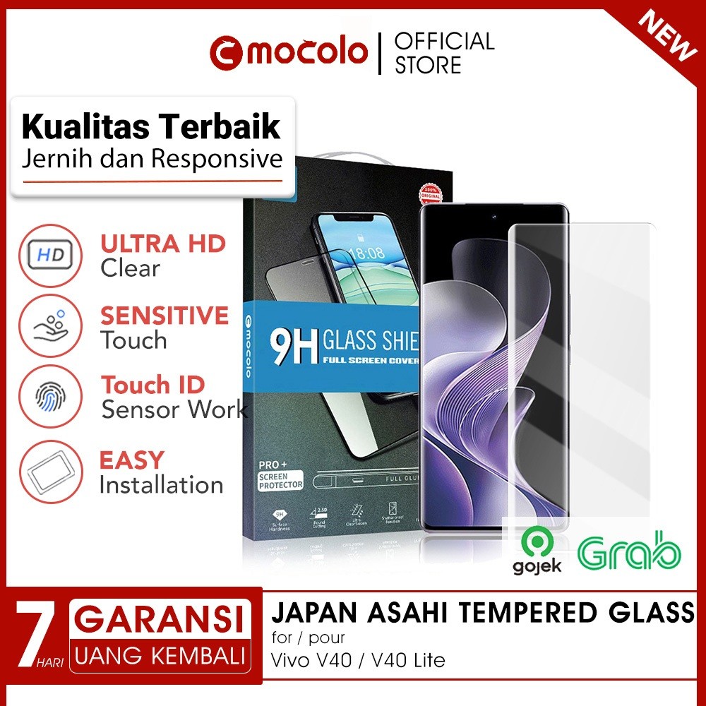 Jual Mocolo Tempered Glass Vivo V40 / V40 Lite - Screen Protector Anti Gores | Shopee Indonesia