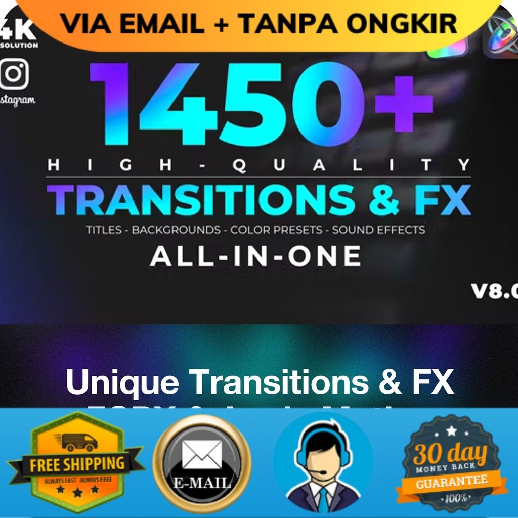 Jual LlNK- Un𝗶q𝘂𝗲 Tr𝗮ns𝗶t𝗶𝗼ns 𝗮nd FX (T𝗲mpl𝗮t𝗲 F𝗶n𝗮l C𝘂t Pr𝗼 X & Appl𝗲 M𝗼t𝗶𝗼n) | Shopee Indonesia