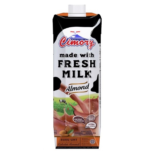 Jual CIMORY UHT MILK 1L ALMOND | Shopee Indonesia