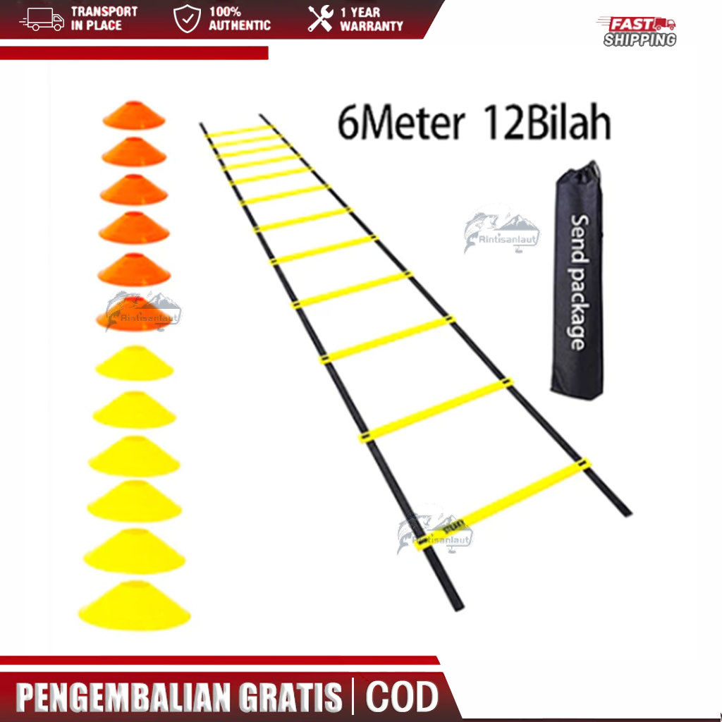 Jual [Rintisanlaut] Agility Ladder / Tangga Ketangkasan/Agility Speed ...