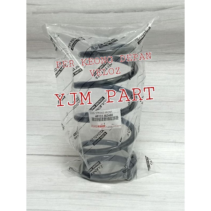Jual PER KEONG DEPAN COIL SPRING FRONT DEPAN ALL NEW TOYOTA AVANZA ...