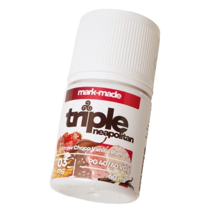Jual Liquid Triple Neapolitan STRAWBERRY CHOCO 60ML by Mark Made ...