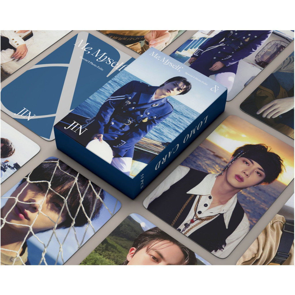 Jual [55pcs] PACK PHOTOCARD JIN ME MYSELF BTS ARMY ALBUM LOMO CARD PHOTO CARD KPOP LOMOCARD ...