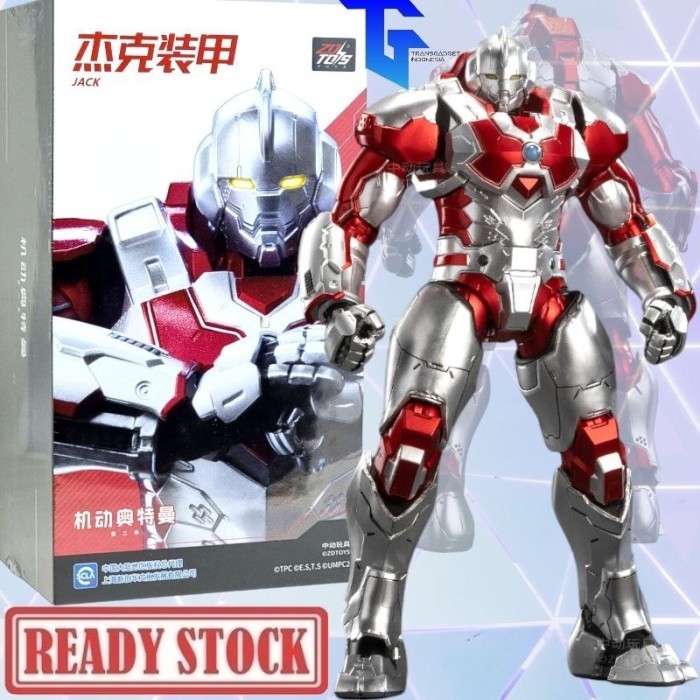 Jual ZD TOYS Ultraman Suit JACK 1/10 Netflix Animation Action Figure ...