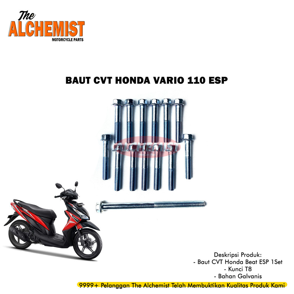 Jual COD Baut CVT Vario 110 eSP / Baud Cover CVT Honda Vario 110 eSP ...