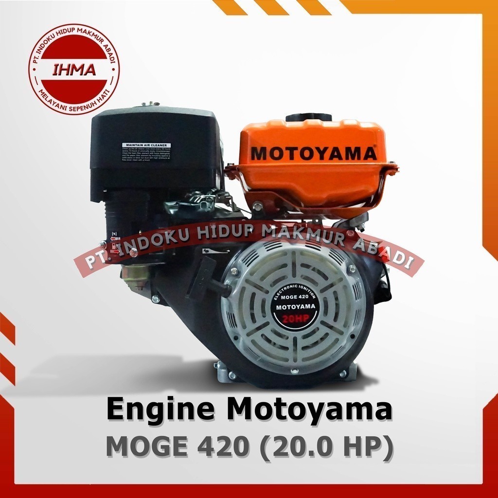 Jual Gasoline Engine Motoyama MOGE 420 (20 HP) - Mesin Penggerak ...