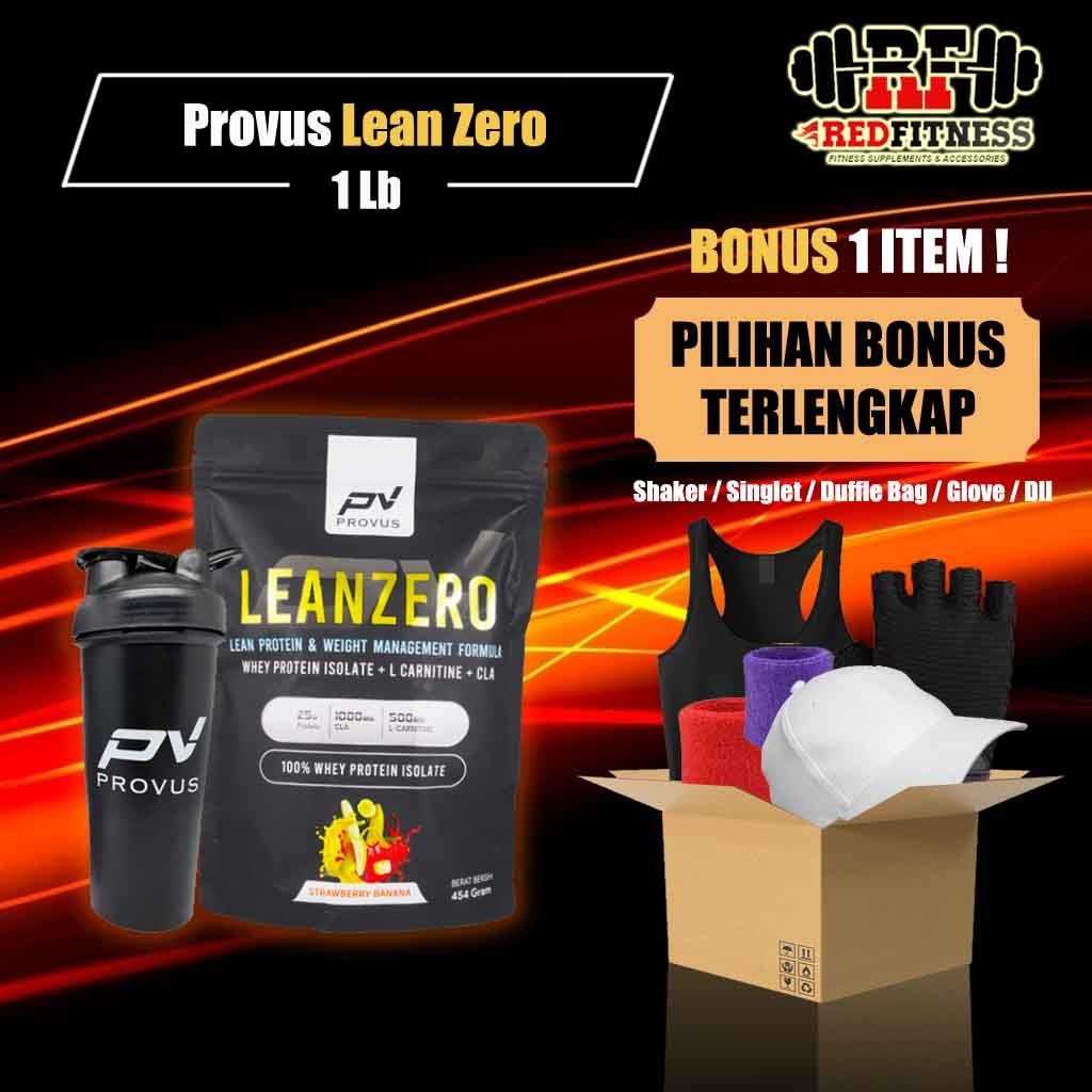 Jual Provus Lean Zero 450gr Whey Protein Isolate / PV LeanZero 1 lb lbs | Shopee Indonesia