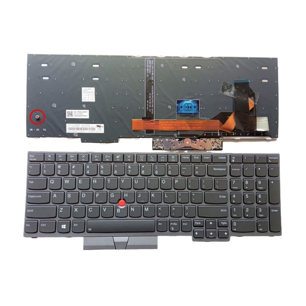 Jual PREORDER New US Laptop Backlit Keyboard For Lenovo Thinkpad T15 ...