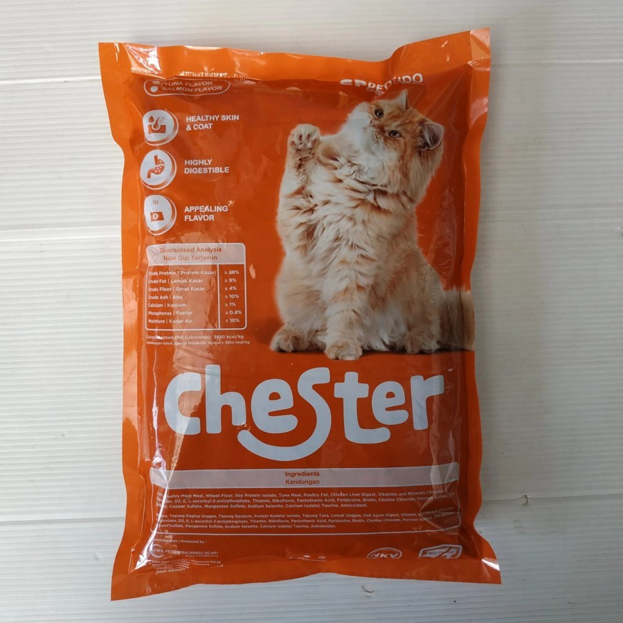 Jual CHESTER tuna makanan kucing Freshpack 800 GRAM CAT FOOD | Shopee ...