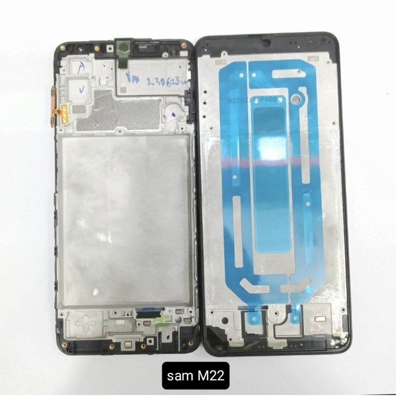 Jual Frame Samsung M22 Tulangan Tatakan LCD Original | Shopee Indonesia