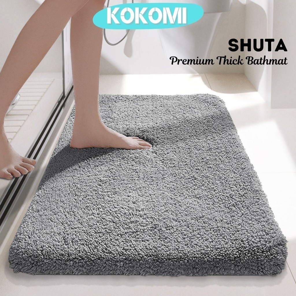 Jual KOKOMI Keset Premium Tebal SHUTA 40x60cm Bathmat Keset Kamar Mandi ...