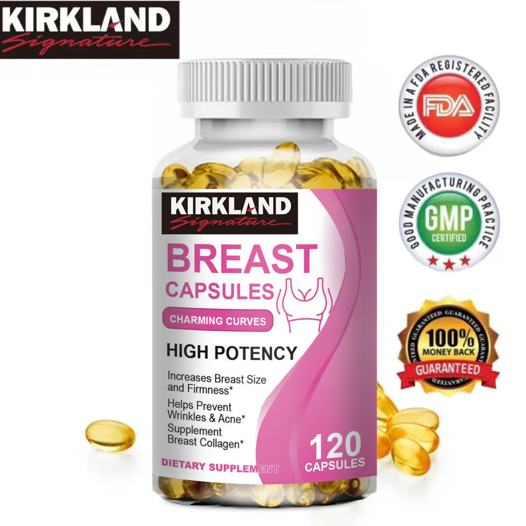 Jual KIRKLAND Breast Enlargement Capsules Bust Fast Growth Boobs ...