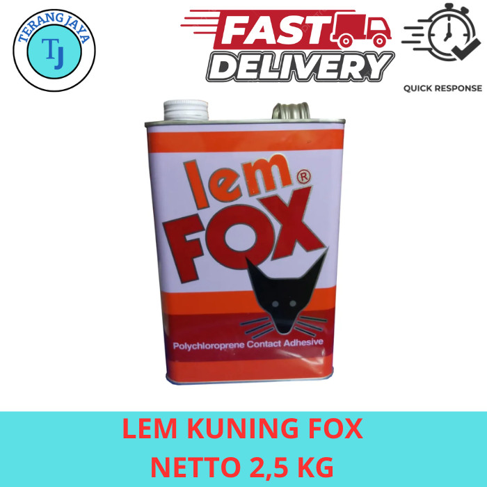Jual Lem Kuning Fox 2,5 KG | Shopee Indonesia