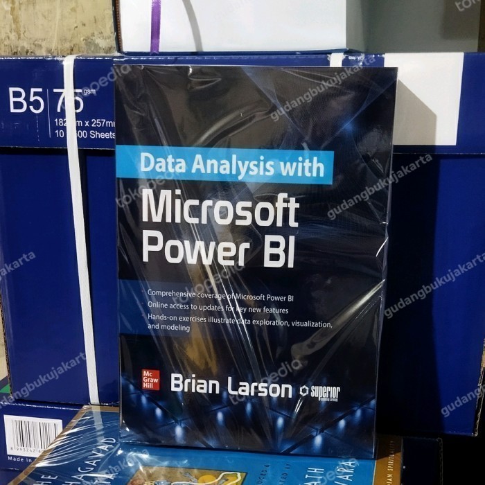 Jual BUKU Data Analysis with Microsoft Power Bi by Brian Larson ...
