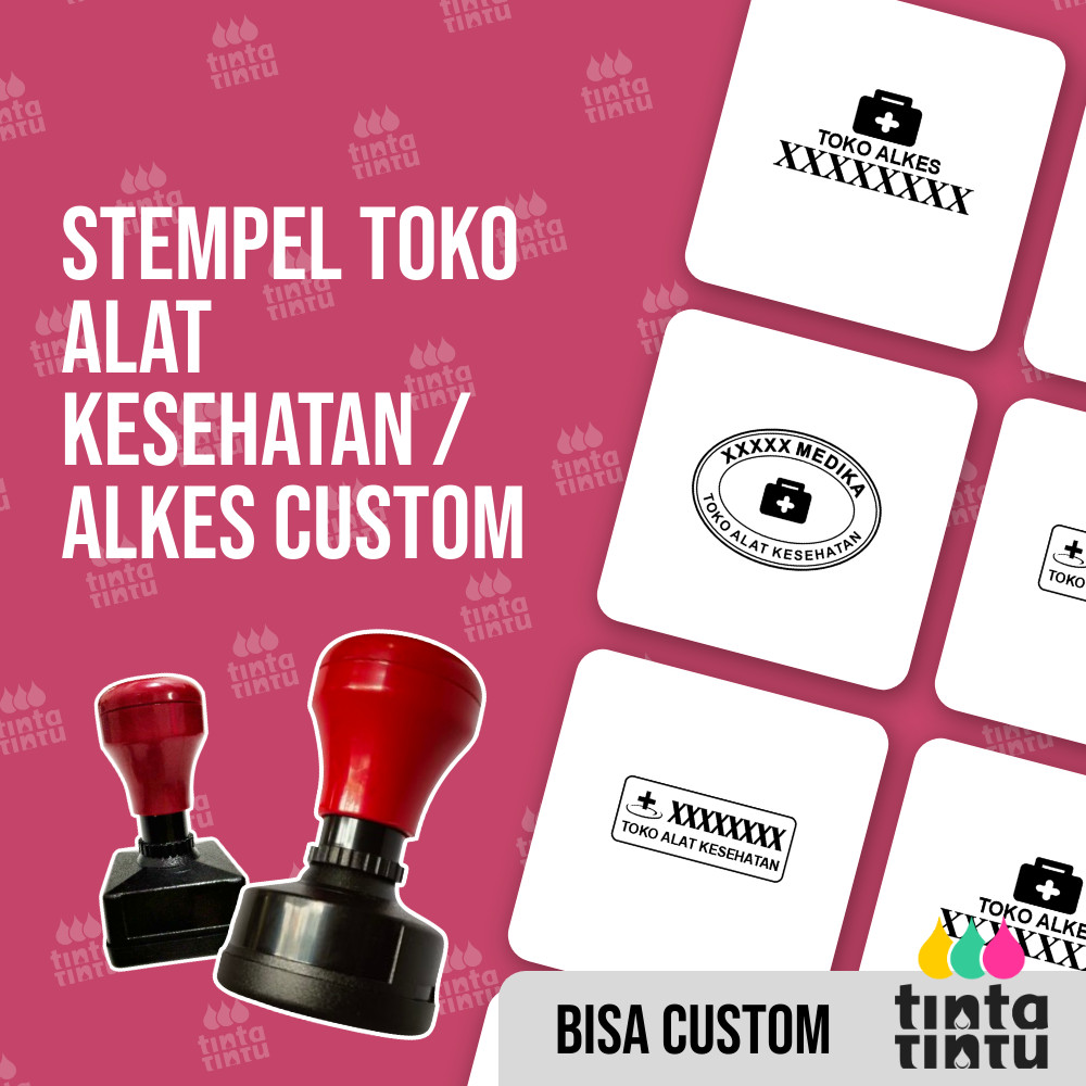 Jual Stempel Toko Alat Kesehatan / Alkes Custom | Shopee Indonesia