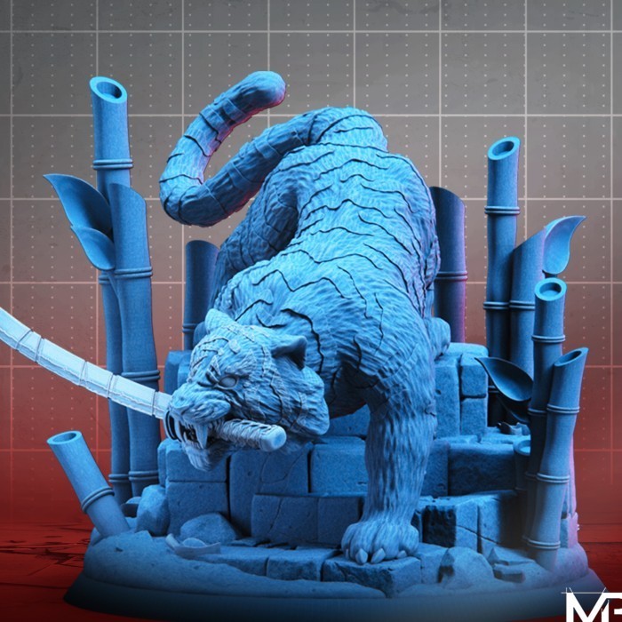 Jual Dungeons & Dragons - Fearless Tiger | Shopee Indonesia