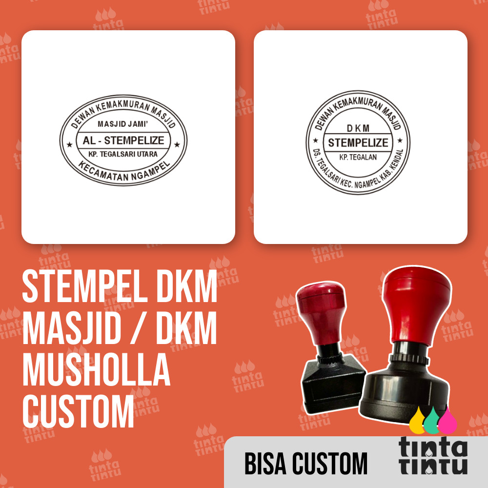 Jual Stempel DKM Masjid / DKM Musholla Custom | Shopee Indonesia