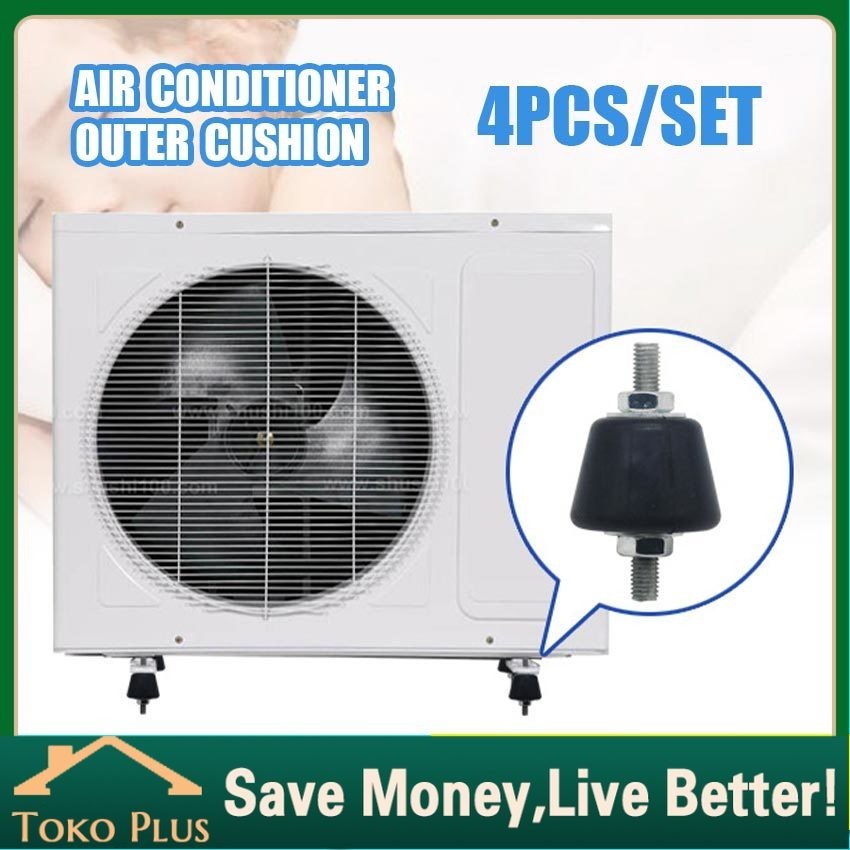 Jual 4Pcs Karet Dudukan AC Split Outdoor Anti Getar - Karet Engine ...