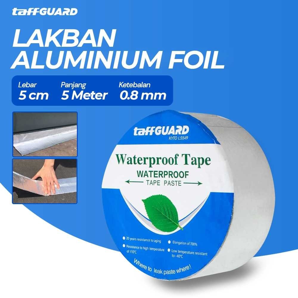 Jual Lakban Aluminium Foil Butyl 0.8mm Waterproof | Lakban Penambal Anti Bocor Atap Pipa Rumah ...