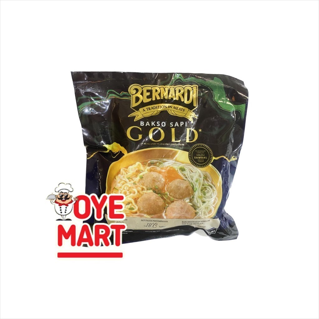 Jual BERNARDI BAKSO SAPI GOLD 120GR BASO FROZEN | Shopee Indonesia