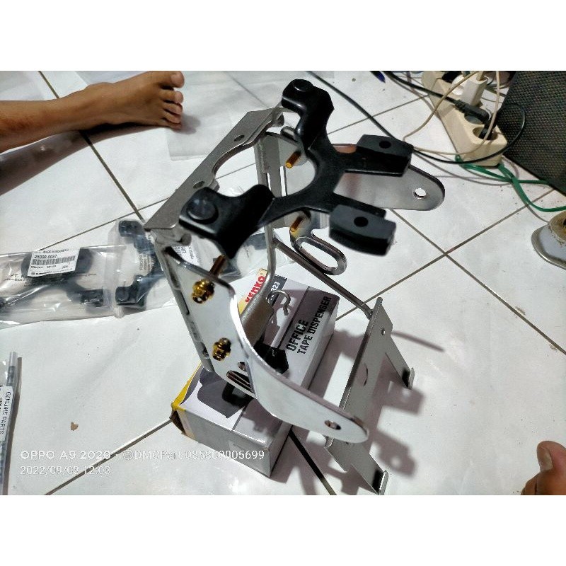 Jual BRACKET BREKET DUDUKAN LAMPU BULAT BULET NINJA SS R VICTOR FULL ...
