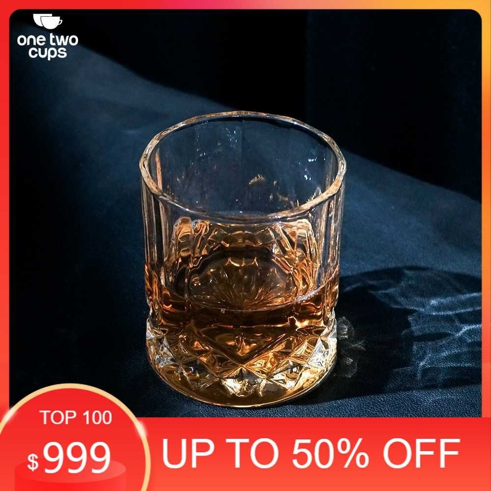 Jual Jual One Two Cups Gelas Whisky Crystal Old-Fashioned Rock Glass 300ml - YJ104 | Shopee ...