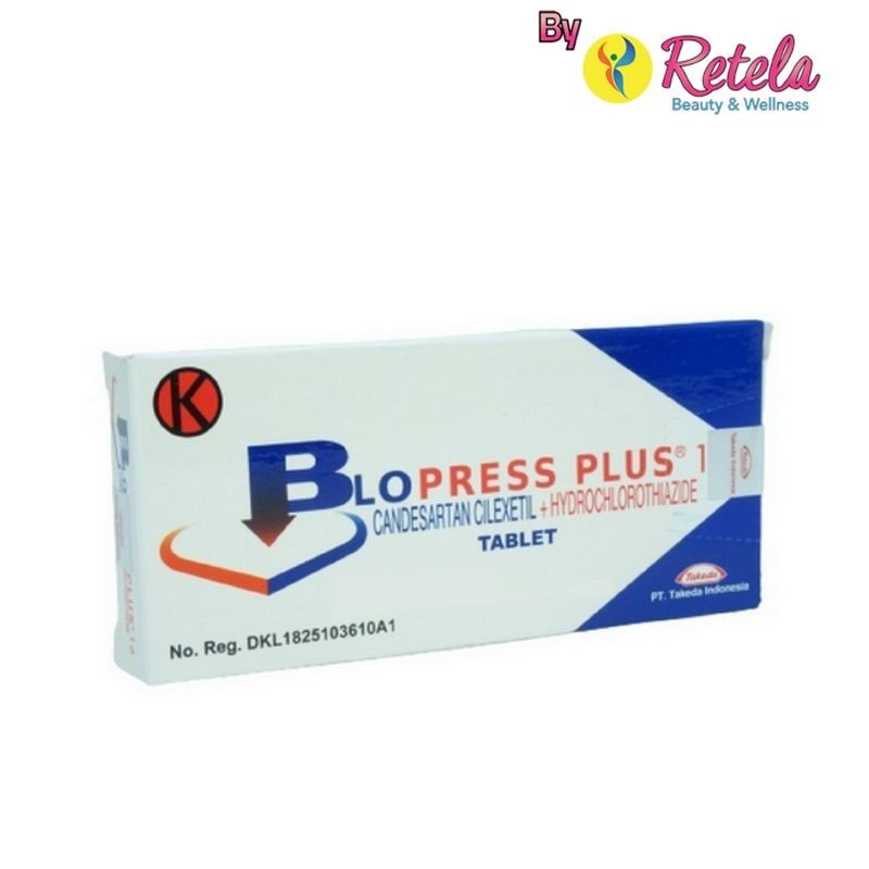 Jual BLOPRESS PLUS 16 MG/12.5 MG 1 STRIP 7 TABLET | Shopee Indonesia