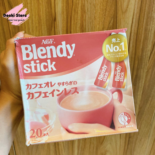 Jual AGF Blendy Stick Cafe Au Lait Instant Coffee - Less Caffeine - sachet | Shopee Indonesia