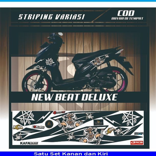Jual VARIASI LIS STRIPING MOTOR HONDA BEAT NEW / STIKER VARIASI BEAT ...