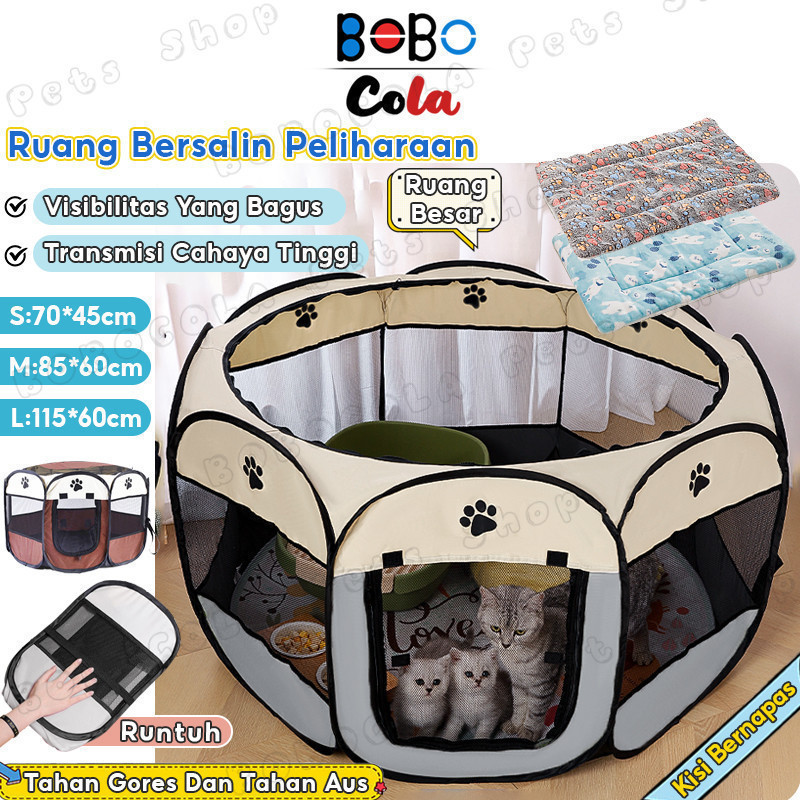 Jual Tenda Kucing Besar Anti Air Tenda Lipat Kucing Portable Dengan 8 ...