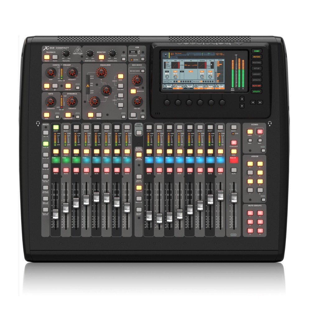 Jual Behringer X32 Compact 40-channel Digital Mixer Console with 16 Mic ...