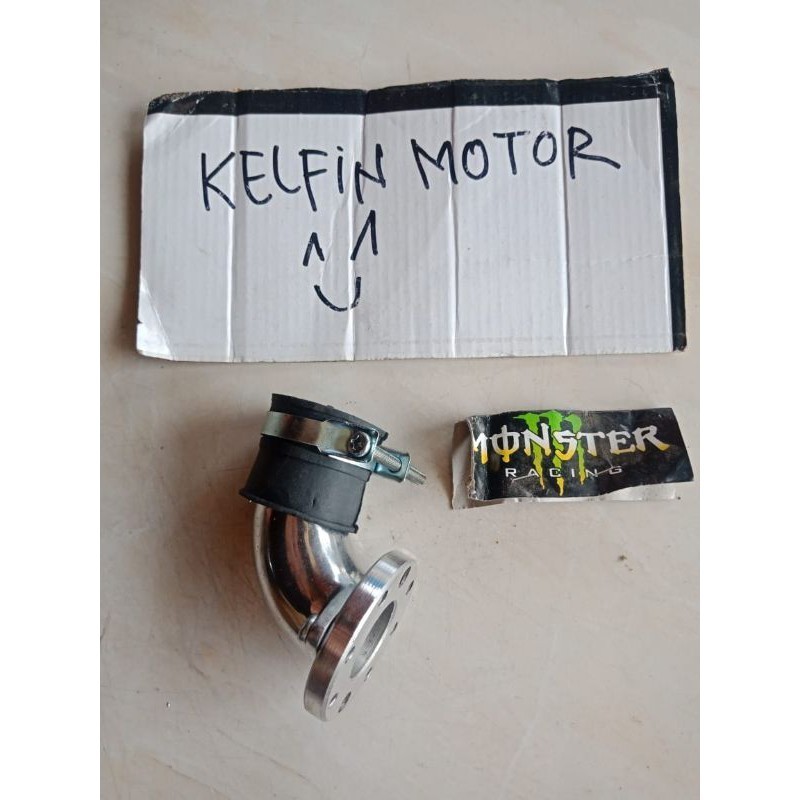 Jual LEHER ANGSA STELAN RACING BESI KARET CHROME UNIVERSAL RX KING SUPRA SERBA GUNA SEMUA MOTOR ...