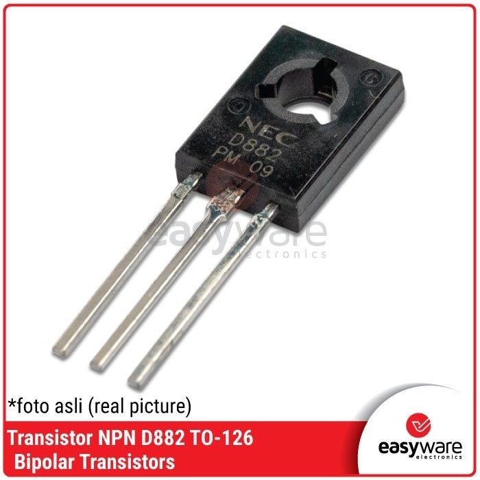 Jual DC99 Transistor D882 TO-126 NPN Transistor 2SD882 3A 30V | Shopee ...