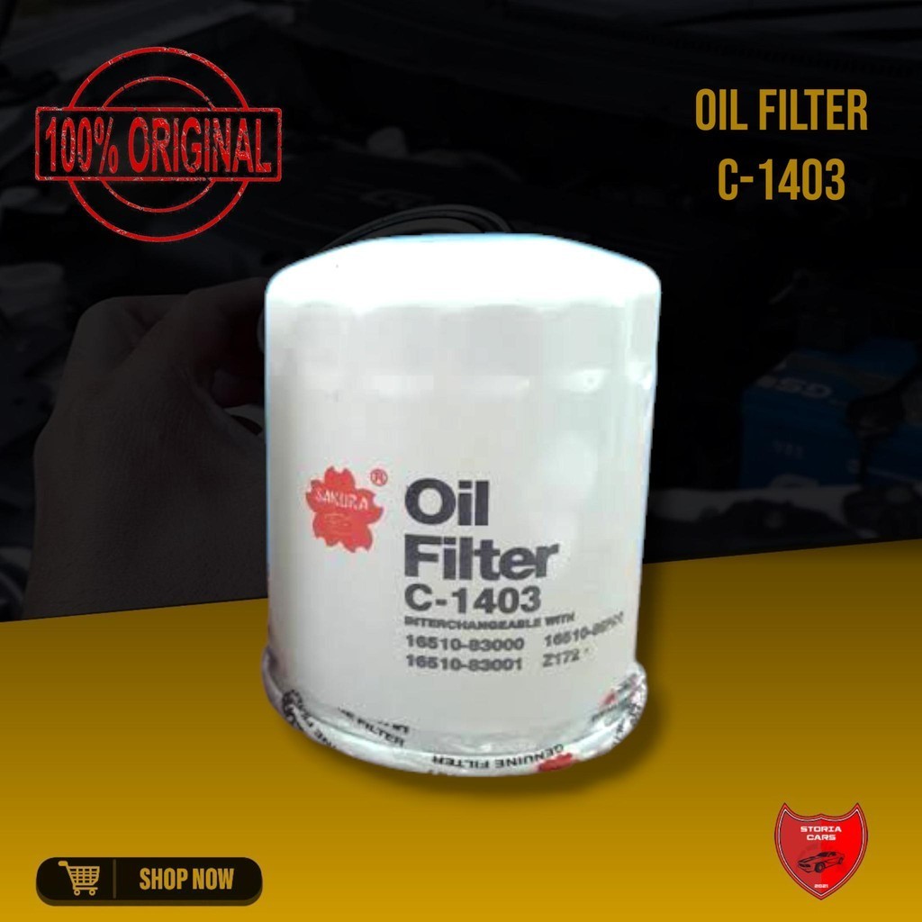 Jual OIL FILTER FOR SUZUKI SJ 410 SUPER JIMNY SIERRA V3 '84 UP / VITARA ...