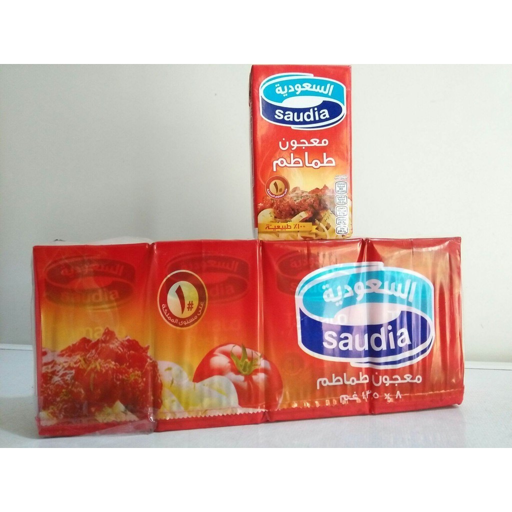 Jual Saudia Tomato Paste Saus Tomat Arab Saudi 135 Gr Original Organik ...