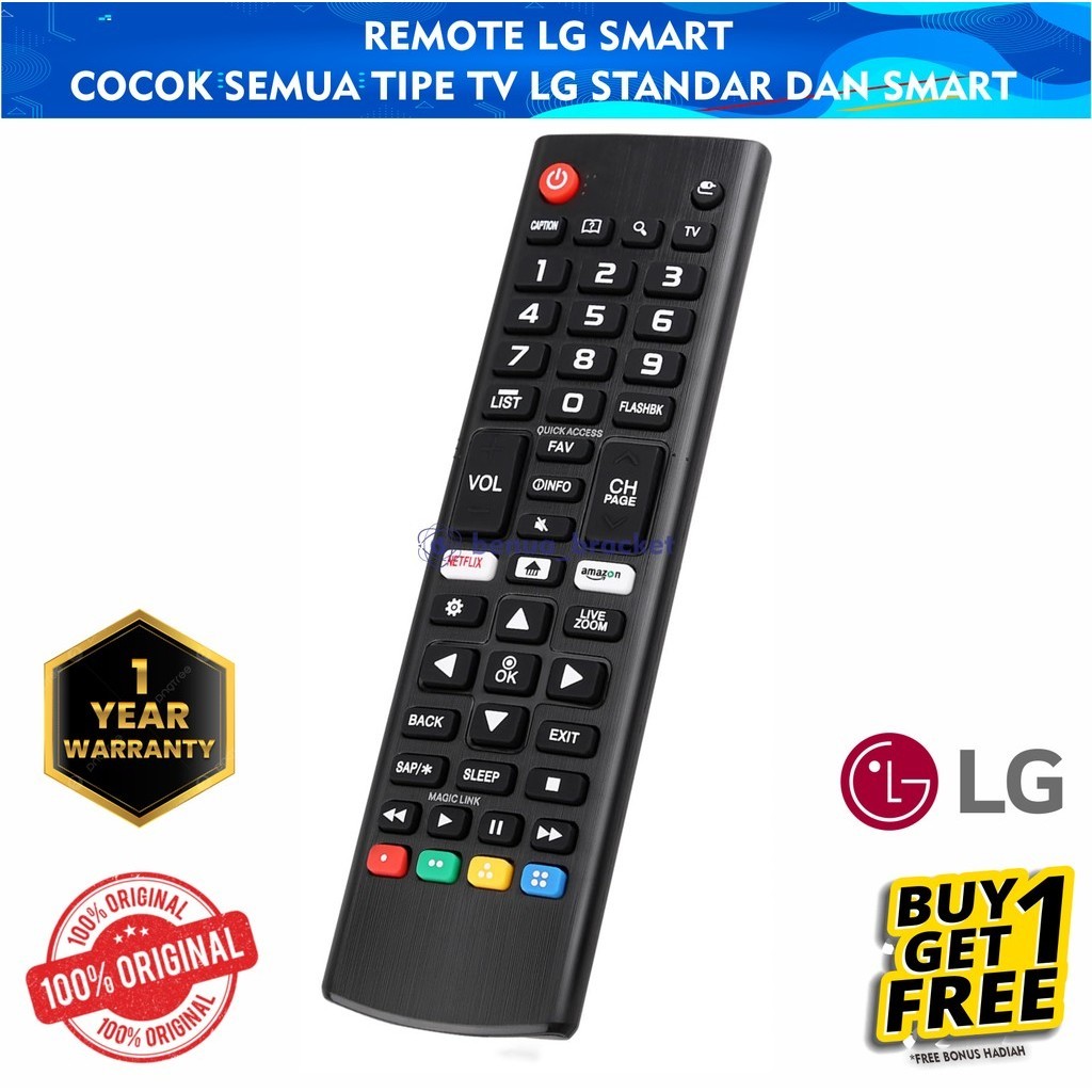 Jual Remote LG Remote LG Smart TV Remote LG Standard Original 100% ...