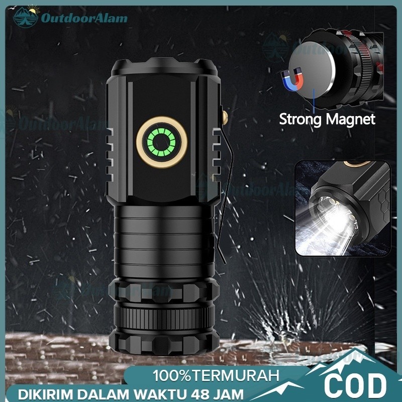 Jual SENTER SWAT MINI LED SUPER TERANG SWAT POLISI LIGHT / Senter Led ...