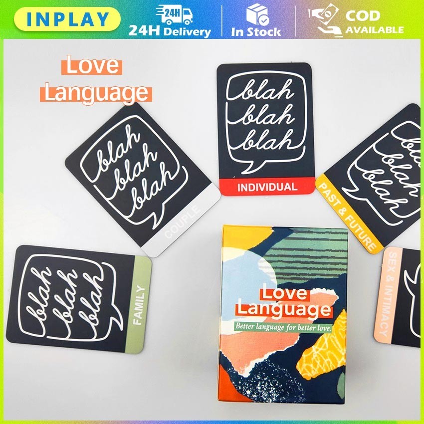 Jual Love Language Cards - Better language for better love | Shopee ...