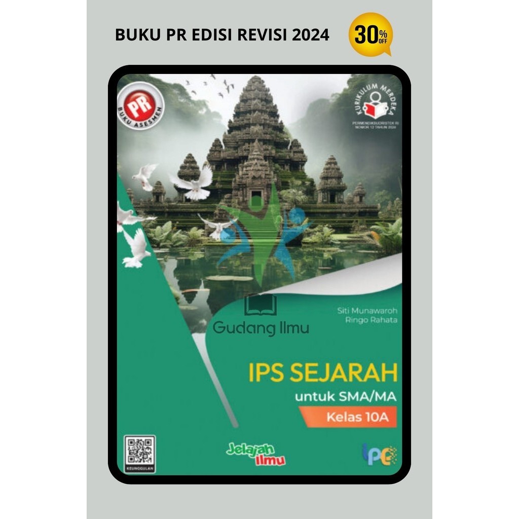 Jual Buku Pr/Lks Sejarah Kelas 10/X SMA/Ma Semester 1 Kurikulum Merdeka Intan pariwara EDISI ...