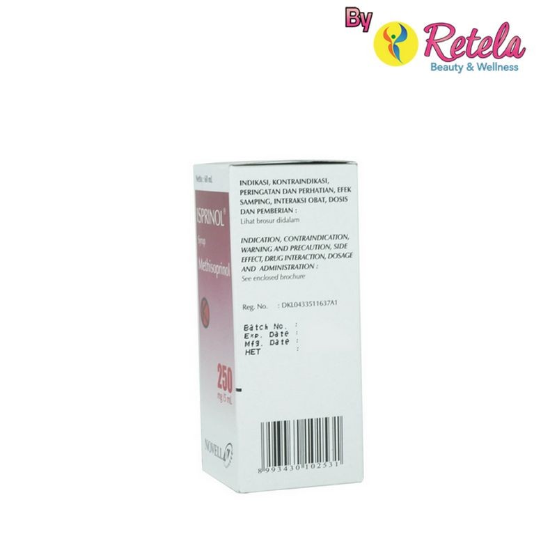Jual ISPRINOL 250MG SYRUP 60ML | Shopee Indonesia
