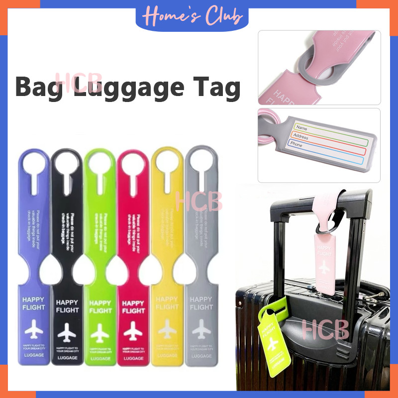Jual Name Tag Koper / Gantungan Koper / Luggage Tag | Shopee Indonesia