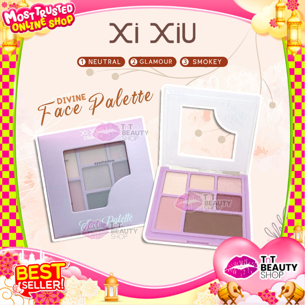 Jual Xi Xiu Divine Face Palette - Eyeshadow Palette - XiXiu | TnT ...