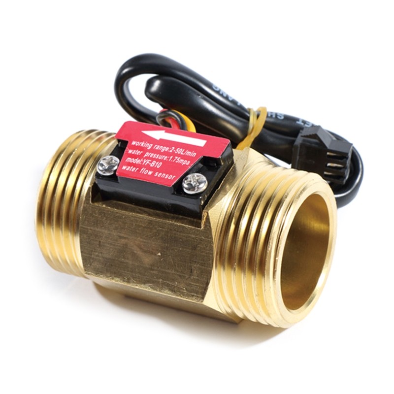 Jual Water Flow Sensor Hall Sensor Switch Flow Meter Water Meter ...